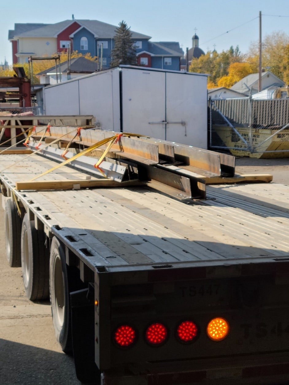 Straightening Structural Members - Atlas Industries